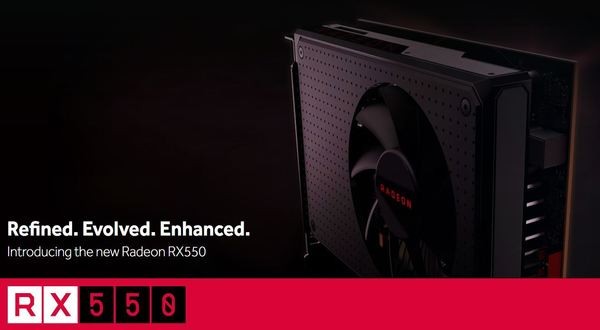 RX550, AMD presenta su nueva GOU, la RX 550